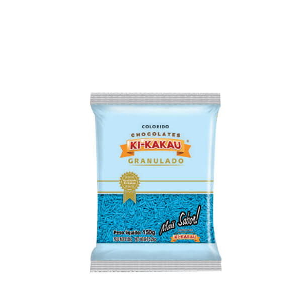 Granulado Azul 48x150g - Chocolates Ki-Kakau - Veja nosso catálogo